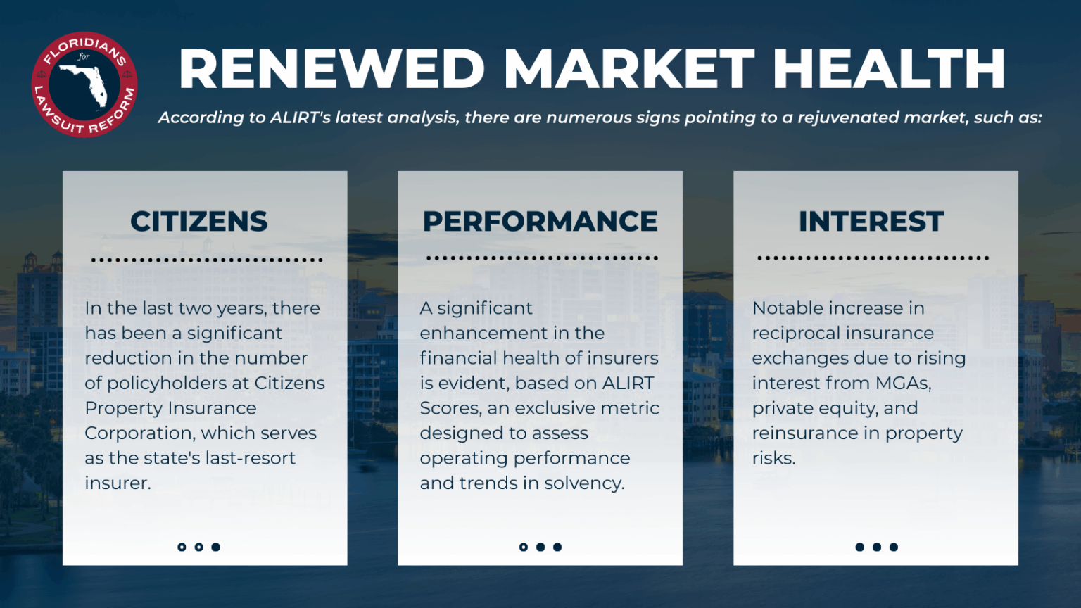 ALIRT Insurance Research Highlights Financial Rebound in Florida's ...
